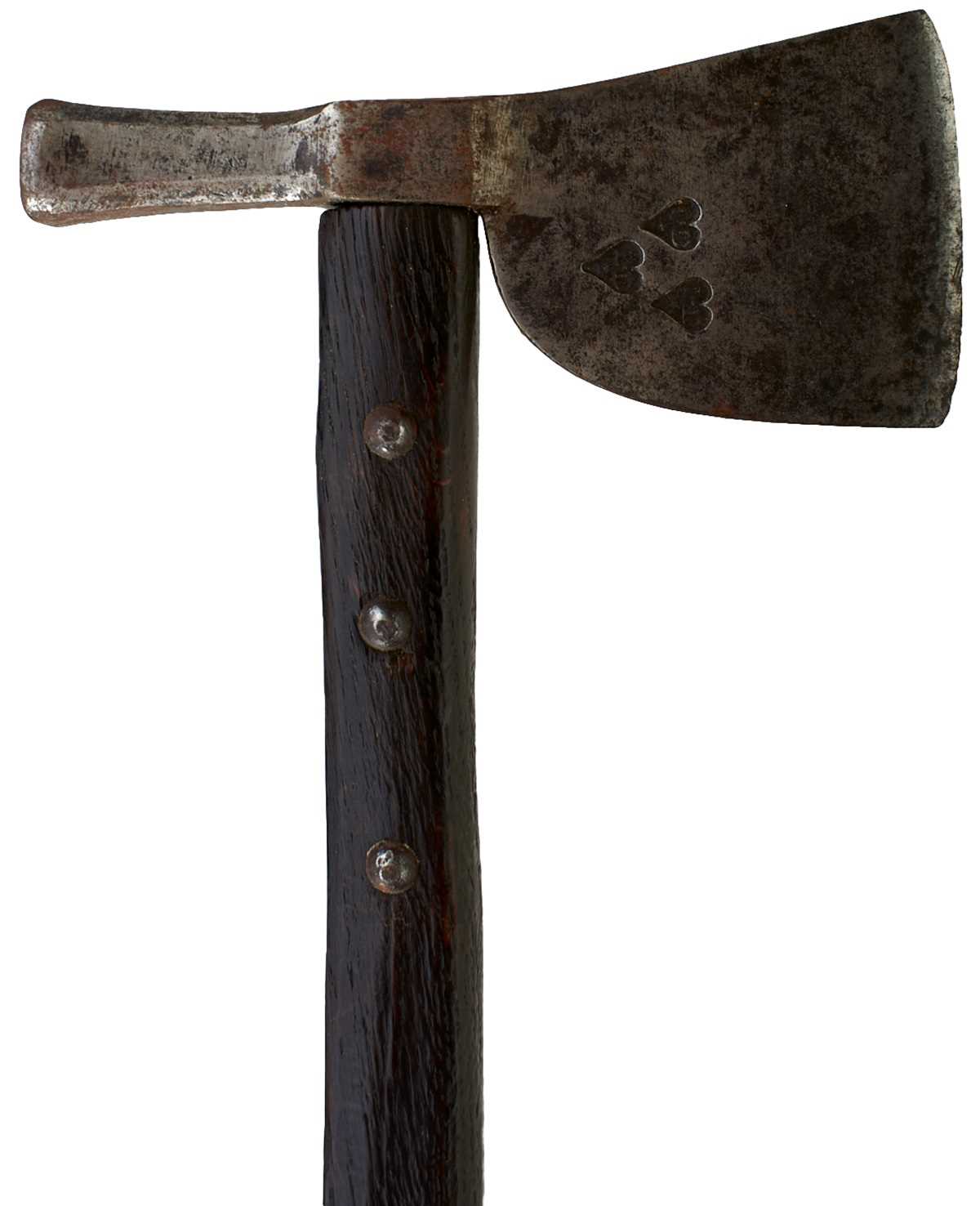 Lot 556 - AN AXE,
