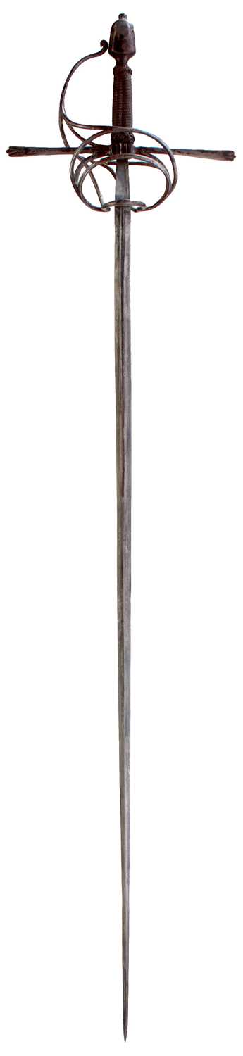 Lot 231 - A VICTORIAN RAPIER IN THE 17TH CENTURY
